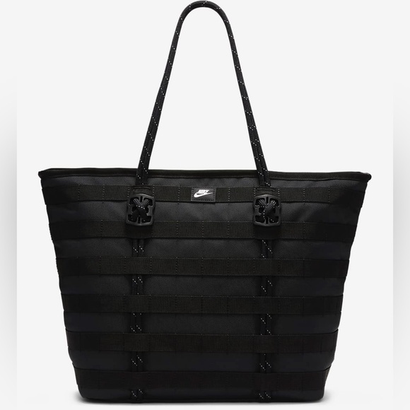 Nike | Bags | Nike Rpm Tote Bag Black Bag Zip Closure Used Once Like ...